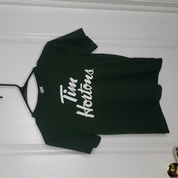 Tim Hortons | Shirts & Tops | Tim Hortons Cafe Green Timbits Shirt Size ...